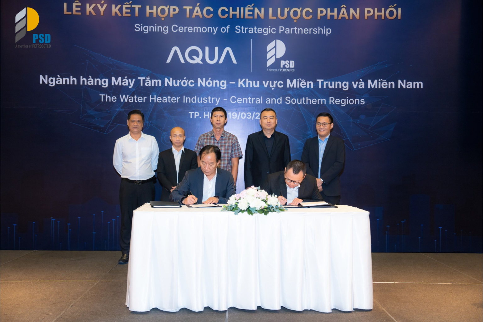 PSD OFFCIALLY BECAME THE DISTRIBUTOR OF AQUA FOR WATER HEATER SEGMENT ...