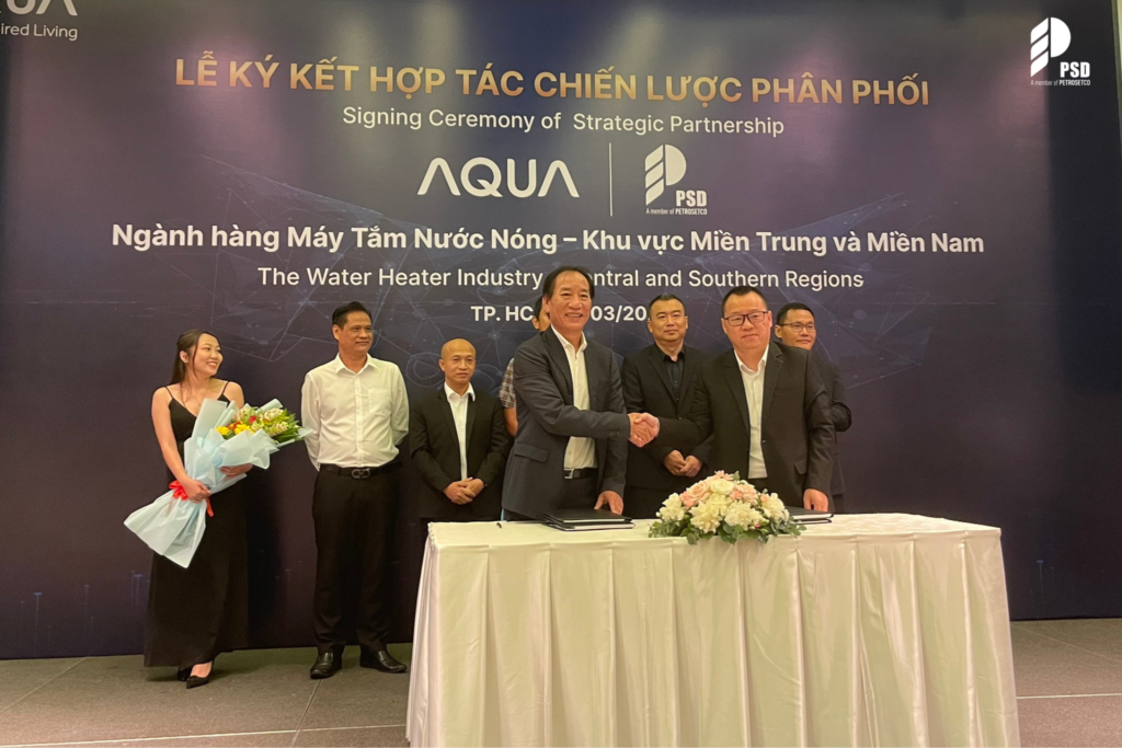 PSD OFFCIALLY BECAME THE DISTRIBUTOR OF AQUA FOR WATER HEATER SEGMENT ...
