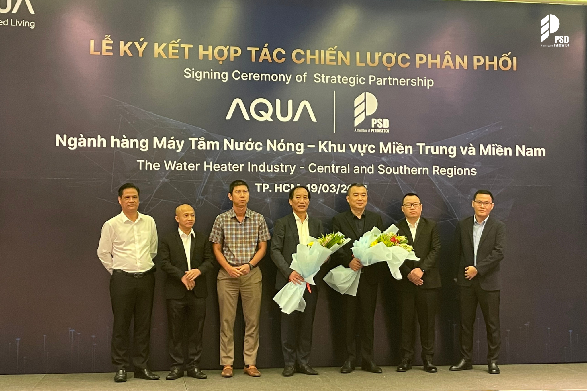 PSD OFFCIALLY BECAME THE DISTRIBUTOR OF AQUA FOR WATER HEATER SEGMENT ...